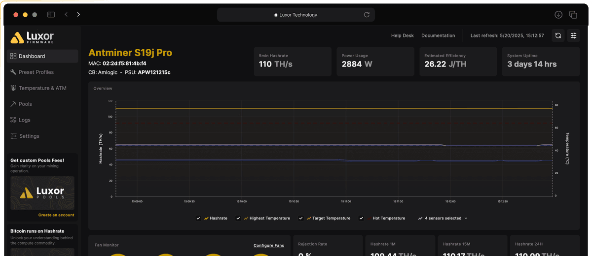 Luxor Technology | The Full Stack Mining Experience